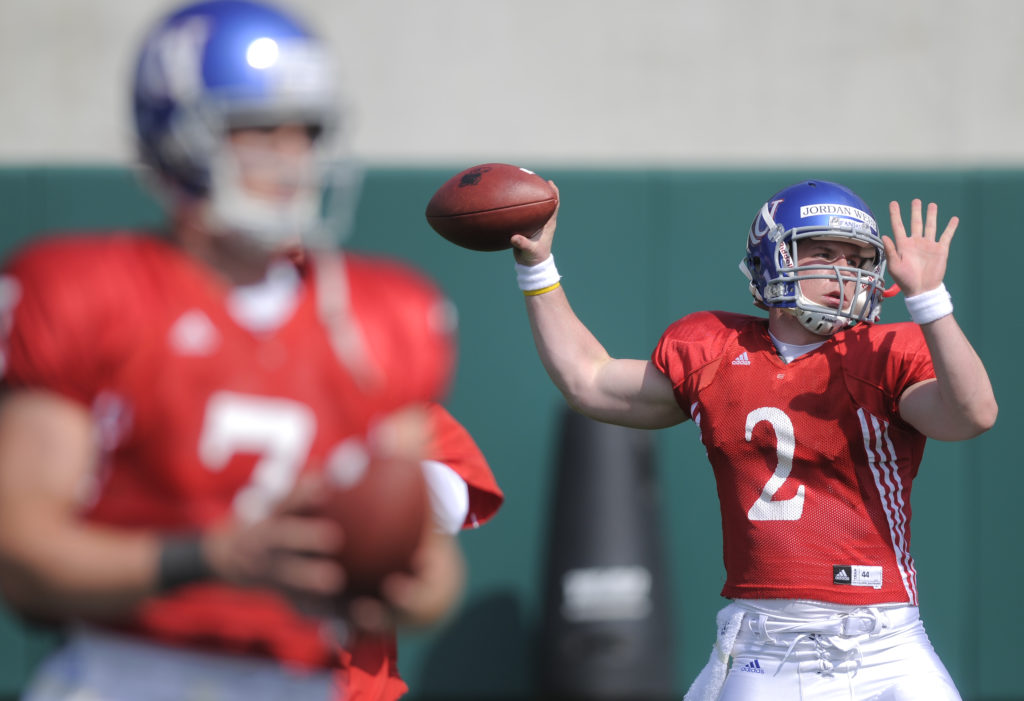 Climbing the chart: Freshman Webb playing his way into thick of QB ...